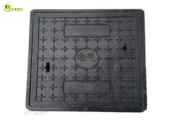 China Square Ductile Iron Sewage System BMC Skidproof Grating Well Manhole Cover supplier