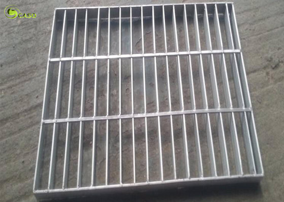 China Galvanized Steel Bar Drain Grating Cover Driveway Floor Cutting Stair Treads supplier