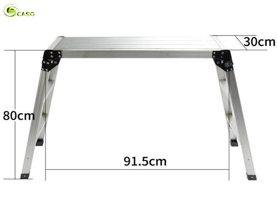 China Safe Car Wash Stool Fold Step Bench Aluminium Alloy Working Platforms Ladder supplier