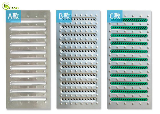 China 304 Stainless Steel Drainage Grating Floor Welded Walkway Treads Cover Plate supplier