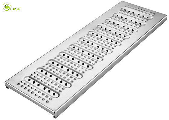 China 1.5mm Galvanized Walkway Grating Sheet Honeycomb Drainage Steel Grid Cover supplier