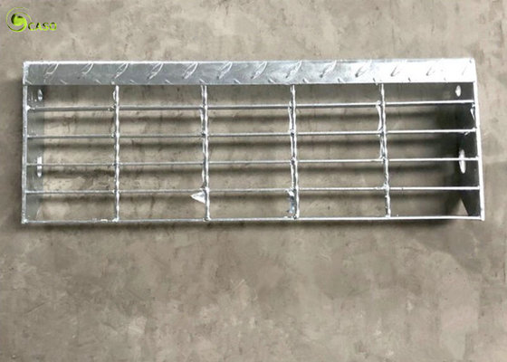 China Press Lock Walking Steel Grating Galvanized Serrated Drain Trench Floor Grating supplier