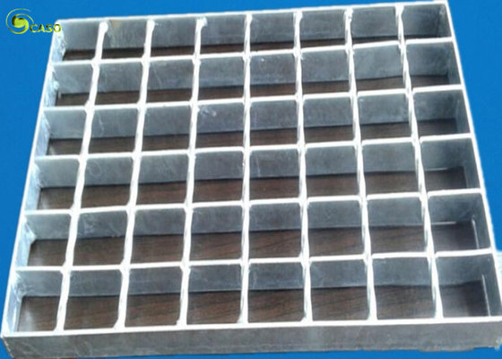 China Hot Dip Galvanized Cross Twisted Section Steel Bar Bridge Deck Grating Platform supplier