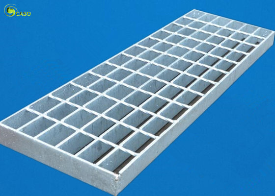 China Welded Sewage Steel Bridge Deck Grating Serrated Slip Stair Treads Floor supplier