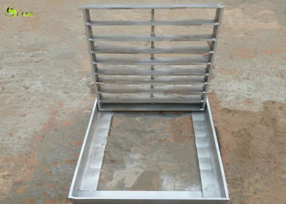 China Hot Dip Galvanized Steel Grating Burglar Steel Structural Platform With Frames supplier
