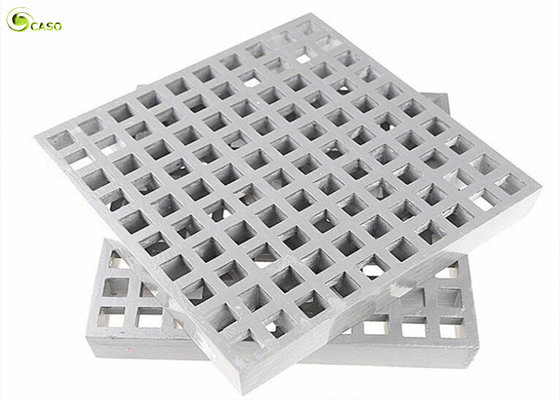 China FRP Tree Type 20mm Thickness Anti Slip Car Wash Gutter Grating Cover Plat supplier