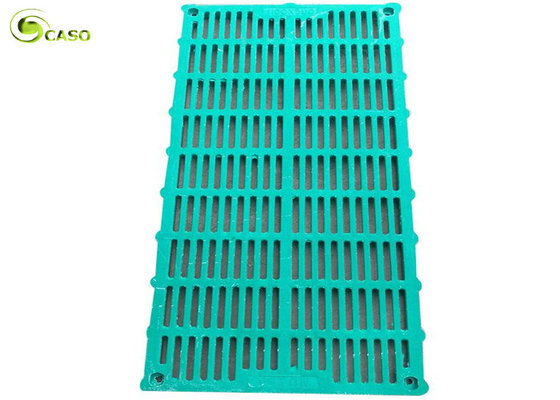 Durable Half leakage BMC Sow Farrowing Crate Flooring Composite Pig Slat Floor supplier