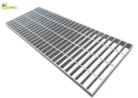Industrial Galvanized Mesh Grating Plain Serrated Bar Grid Step Treads Plate supplier