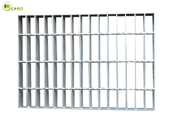 Stair Walkway Treads I bar Serrated Grid Mesh Floor Galvanized Metal Grating supplier