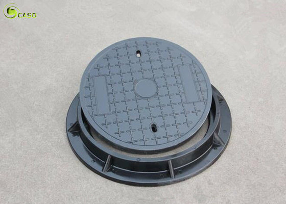 Round Sand Casting Drain Grating Ductile Iron Watermain Safety Manhole Cover supplier