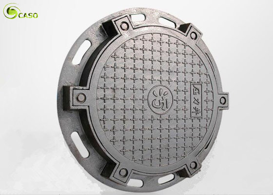 Sewage Ductile Iron Casting Manhole Cover Round Trench Drain Grating Cover supplier