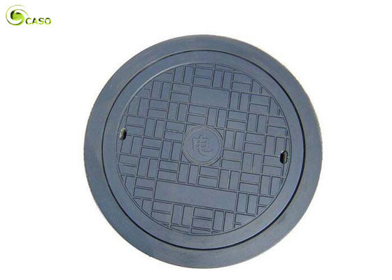 Cast Iron Drain Grate Round Decorative EN124 Manhole Covers Circular Frame supplier