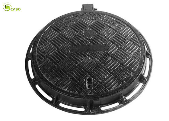Round Drain Manhole Grating Square Drainage Ductile Cast Iron Well Cover Frame supplier