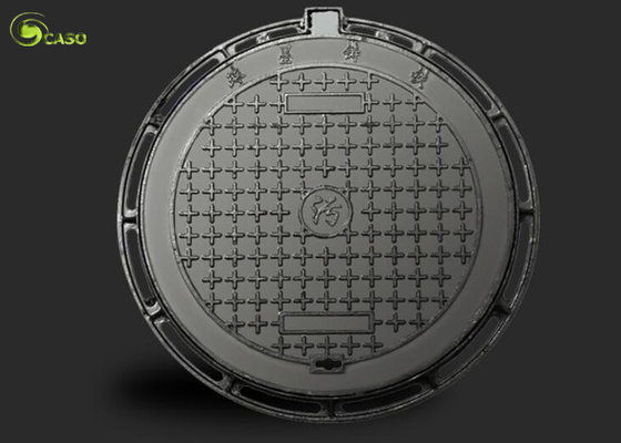 Round Drain Manhole Grating Square Drainage Ductile Cast Iron Well Cover Frame supplier