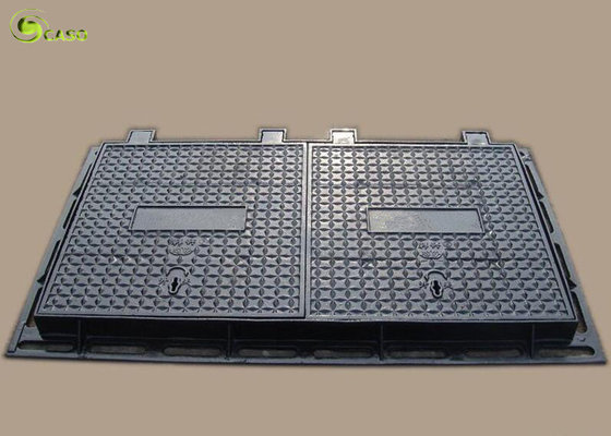 Composite Round Waterproof FRP Manhole Cover Square Sewage Rain Drain Grating supplier