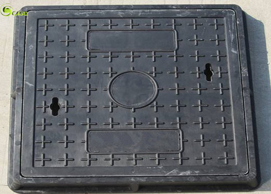 Square Ductile Iron Sewage System BMC Skidproof Grating Well Manhole Cover supplier