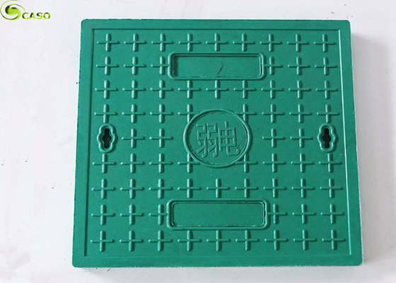 EN124 B125 Square Locking Hinged Manhole Cover Fiberglass Drainage Grating Frame supplier