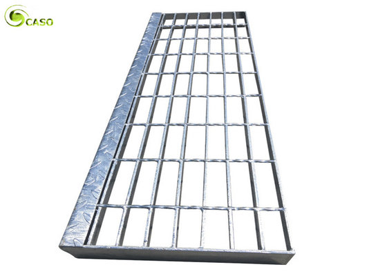 Carbon Steel Bearing Bar Grating Hot Dip Galvanized Ladder Stair Step Treads supplier