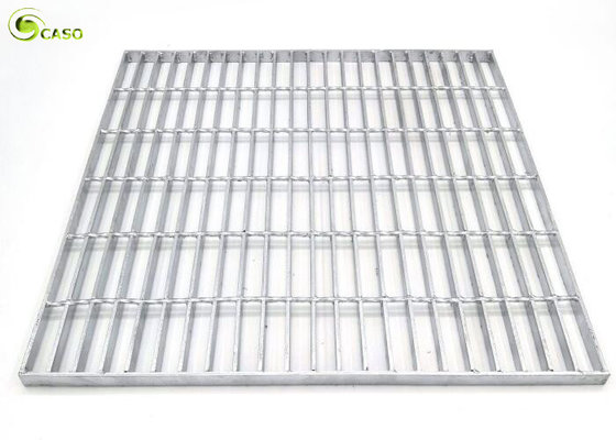 Anti Slip Galvanized Steel Stair Treads Serrated Platform Welded Drain Grating supplier