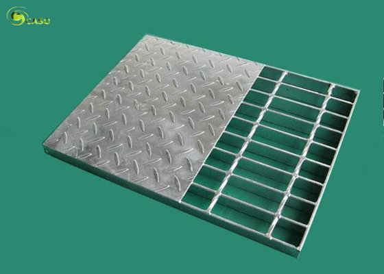 Walkway Expanded Steel Bar Grating Hot Dip Galvanized Metal Tread Step Stair supplier