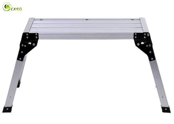 Customized Folding Aluminium Work Platform Step Adjustable Working Bench supplier