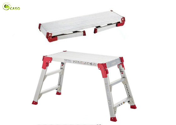 Folding Mobile Car Washing Ladder Aluminium Scaffold Step Creeper Work Bench supplier