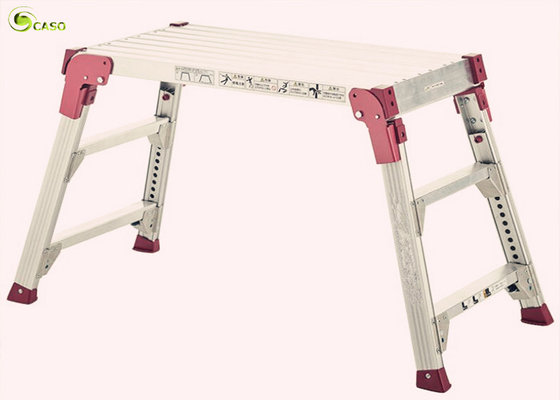 Folding Mobile Car Washing Ladder Aluminium Scaffold Step Creeper Work Bench supplier
