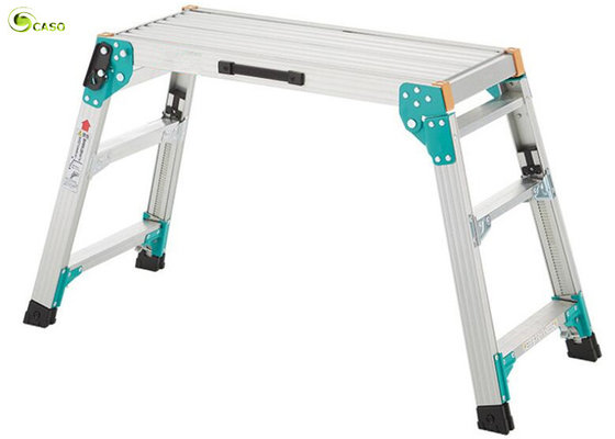 Portable Folding Aluminium Bench Car Washing Working Platforms Step Ladder supplier