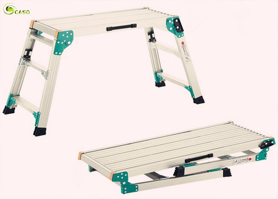 Durable Aluminium Car Wash Step High Stool Ladder Safe Folding Work Platforms supplier