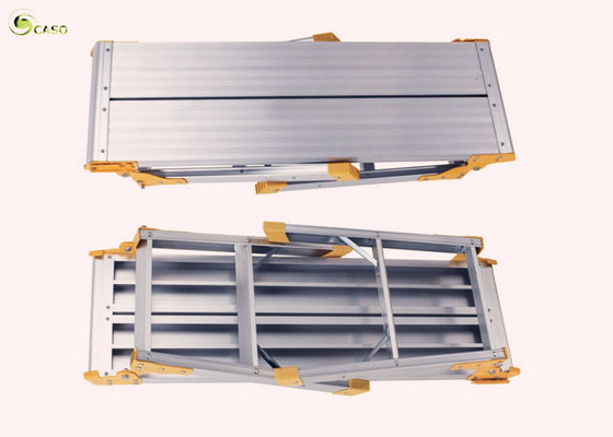 Aluminum Foldable Working Bench Light weight Car Washes Step Platforms Stool supplier