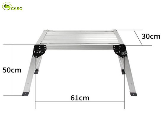 Safe Car Wash Stool Fold Step Bench Aluminium Alloy Working Platforms Ladder supplier