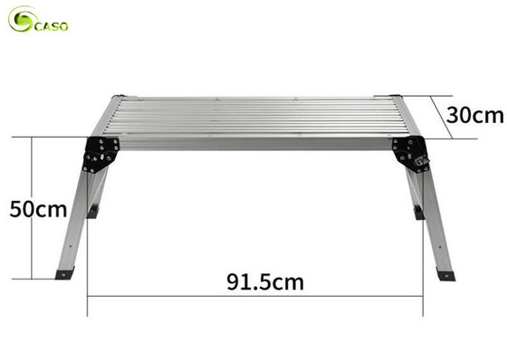 Safe Car Wash Stool Fold Step Bench Aluminium Alloy Working Platforms Ladder supplier