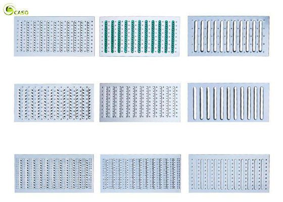 Stainless Steel Drain Grating Cover Metal Parking Lot Drainage Cover Plate supplier