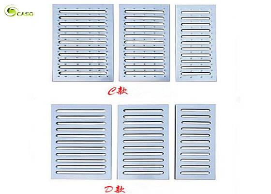 Stainless Steel Drain Grating Cover Metal Parking Lot Drainage Cover Plate supplier