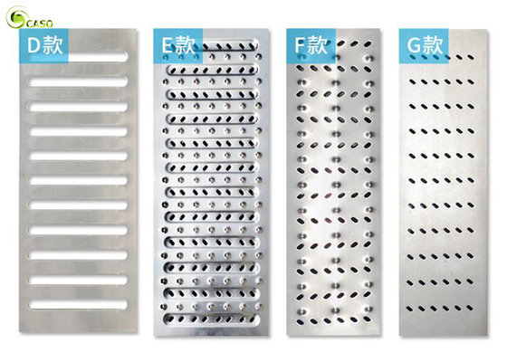 304 Stainless Steel Drainage Grating Floor Welded Walkway Treads Cover Plate supplier
