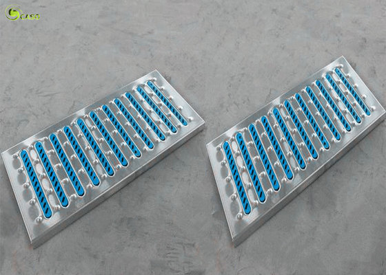 1.5mm Catwalk Drainage Trench Panel Outdoor Steel Bar Stair Tread Floor Platform supplier