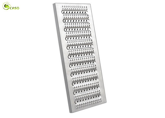 Catwalk Drainer Grating Cover Steel Drainage Bar Grating Punched Decking Floor supplier