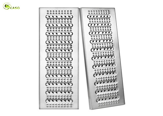 1.5mm Galvanized Walkway Grating Sheet Honeycomb Drainage Steel Grid Cover supplier