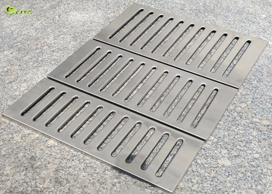 Safety Drainage Steel Grilles Paltforms Galvanized Metal Grid Grating Floor supplier