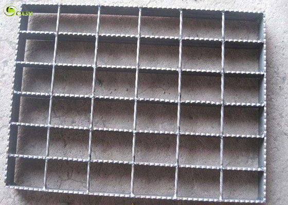 Serrated Drain Trench Cover Panel Hot Dip Galvanized Steel Bar Grid Grating supplier