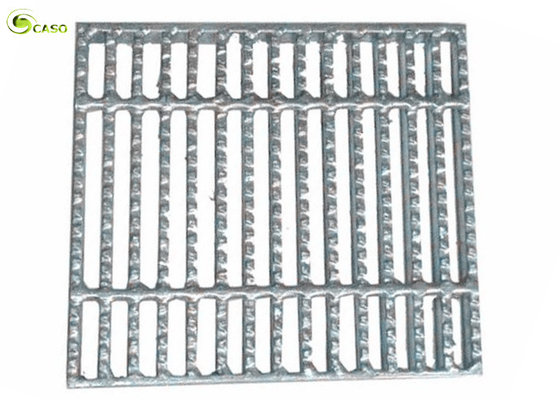Serrated Galvanized Steel Bar Grating Patio Linear Flat Metal Grid Floor supplier