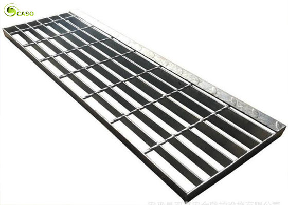 Slip Walkway Steel Drainage Grating Plate Flat Bar Steel Metal Grid Platform supplier