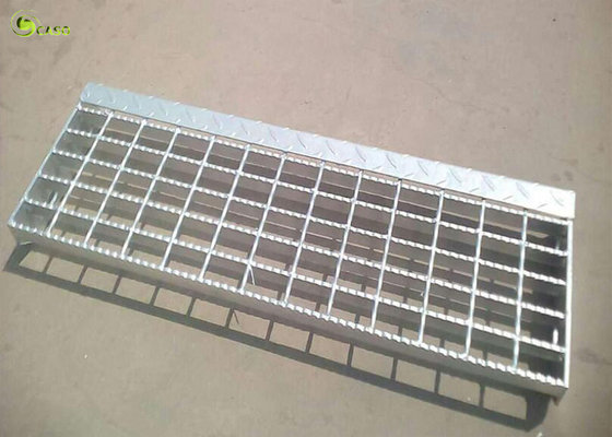 Flat Bar Expanded Metal Mesh Panels Hot Dip Galvanized Mild Steel Grill Treads supplier