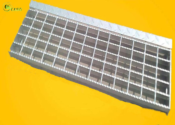 Flat Bar Expanded Metal Mesh Panels Hot Dip Galvanized Mild Steel Grill Treads supplier
