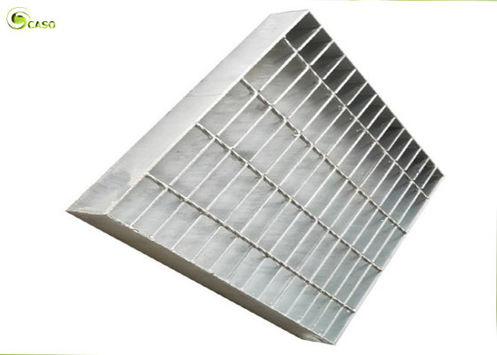 Outdoor Flat Bar Twisted Cross Steel Grating Platform Drainage Gutter Cover supplier