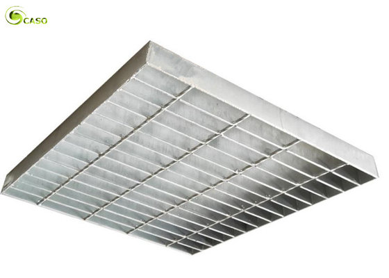 Outdoor Flat Bar Twisted Cross Steel Grating Platform Drainage Gutter Cover supplier