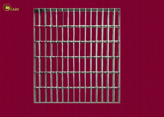 Catwalk Welded Drainage Grate Cover Walking Steel Grating Plate For Building supplier