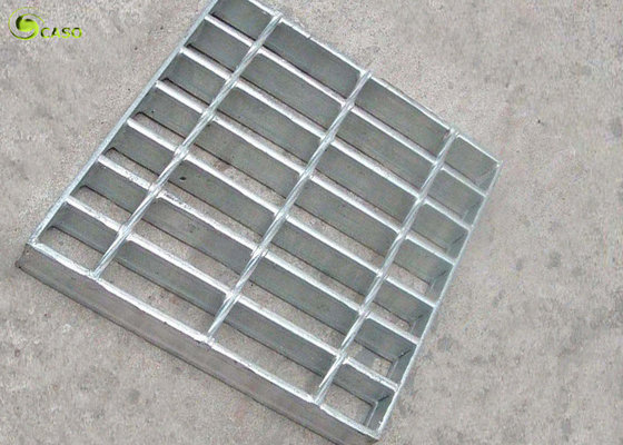 Serrated Bar Drain Trench Cover Twisted Galvanized Steel Grid Grating Stair supplier