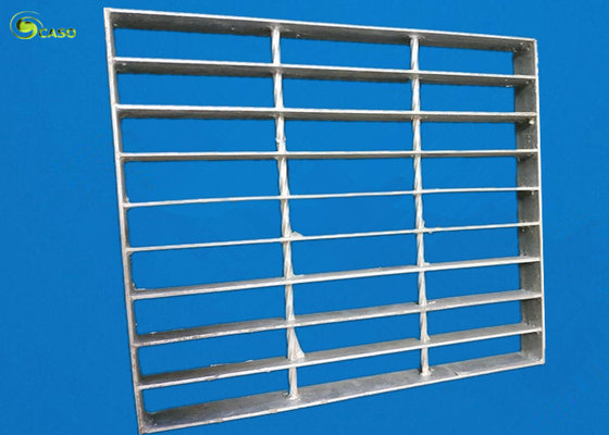 Hot Dipped Galvanised Drainage Gird Sump Twisted Cross Press Lock Steel Grating supplier