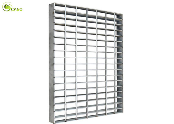 Surface Galvanized Bearing Bar Steel Grating Welded Mesh Section Grate Platform supplier